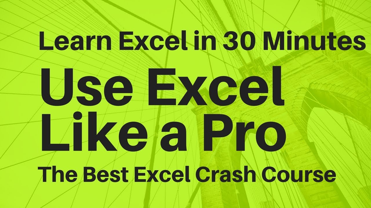 Live Excel Training - YouTube