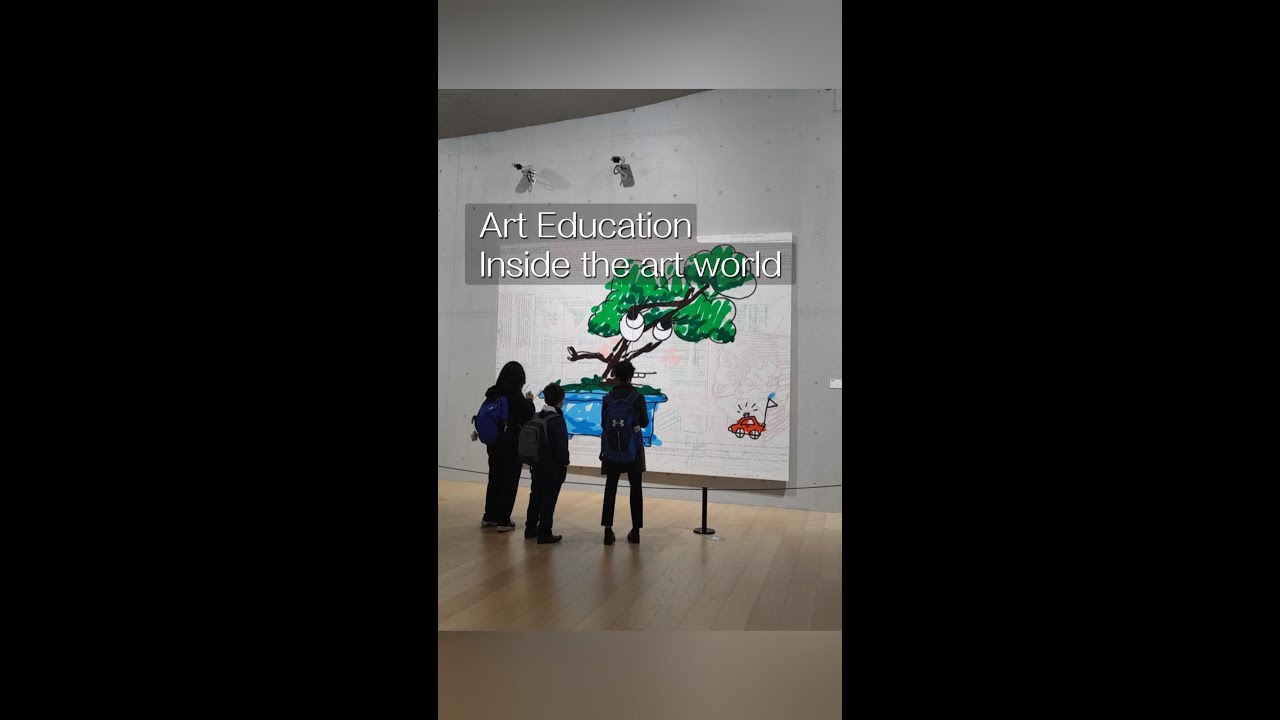 When OVIS expat students attended art class at Wuhan Art Museun - YouTube