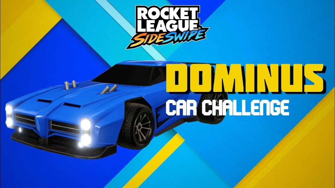 Dominus car challenge! / Rocket League Sideswipe - CZ/SK - YouTube
