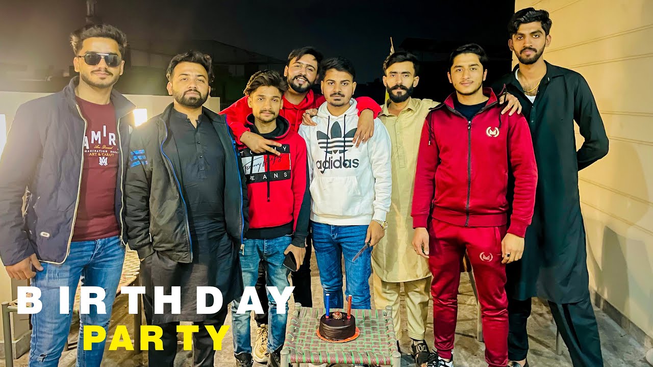 BIRTHDAY PARTY | VLOG | SAMEER JUTT - YouTube