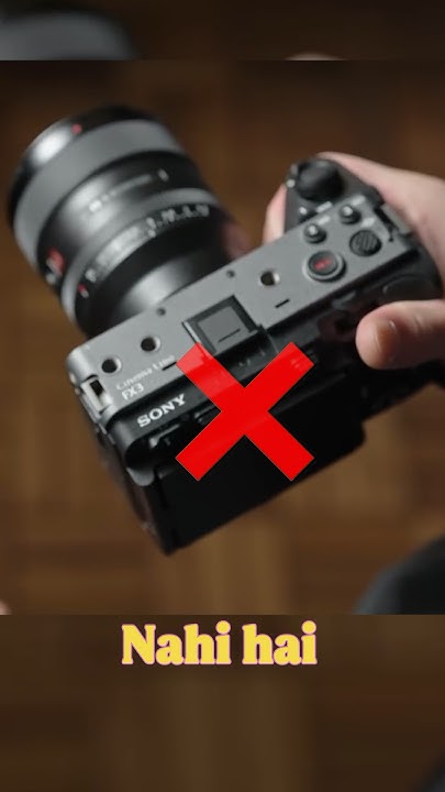 Sony A7S3 or FX3 mai se konsa camera lena chahiye ? #photography - YouTube