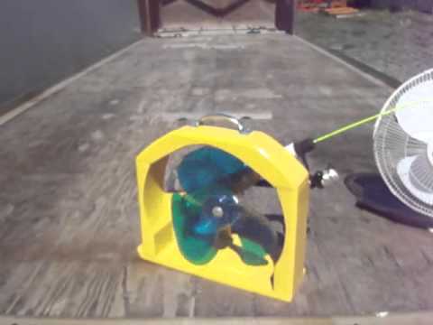 more ice fishing wind driven jiggers - YouTube
