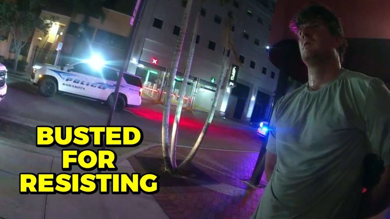 Busted for Resisting - Sarasota, Florida - June 23, 2023 - YouTube
