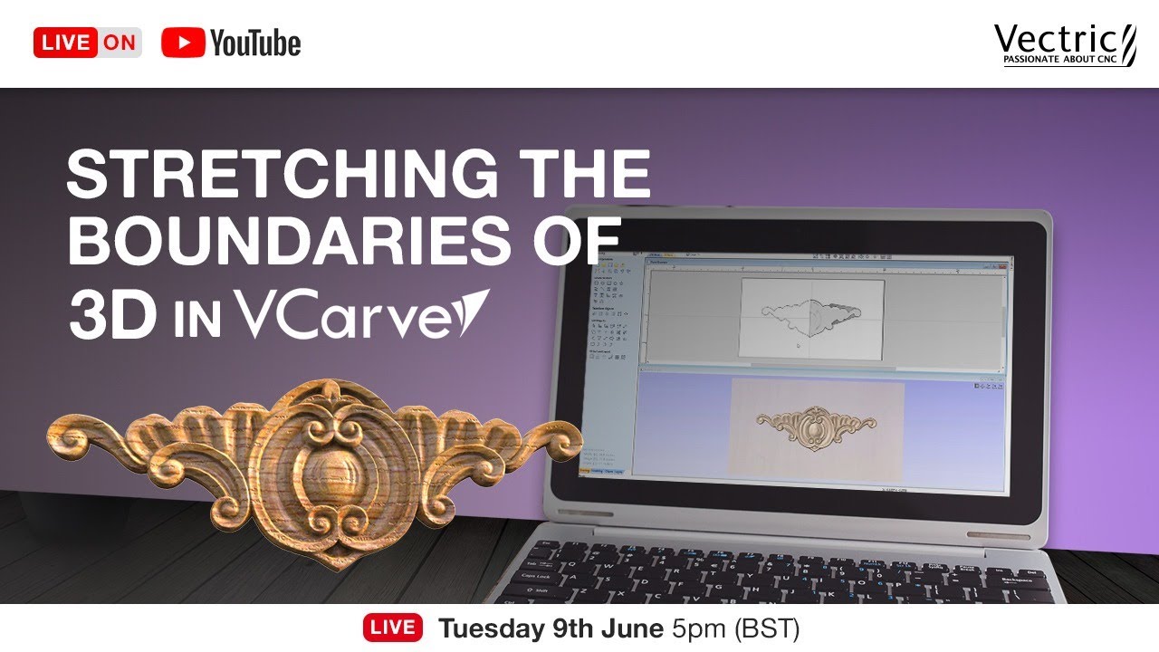 Live Q&A with Beki | Stretching the Boundaries of 3D in Vectric's ...