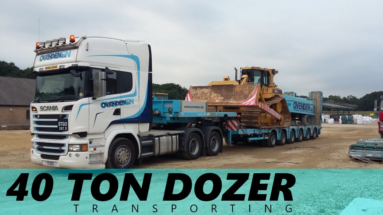 Transporting The 40 Ton Dozer - Fasoulas Heavy Transports /ets2 - YouTube