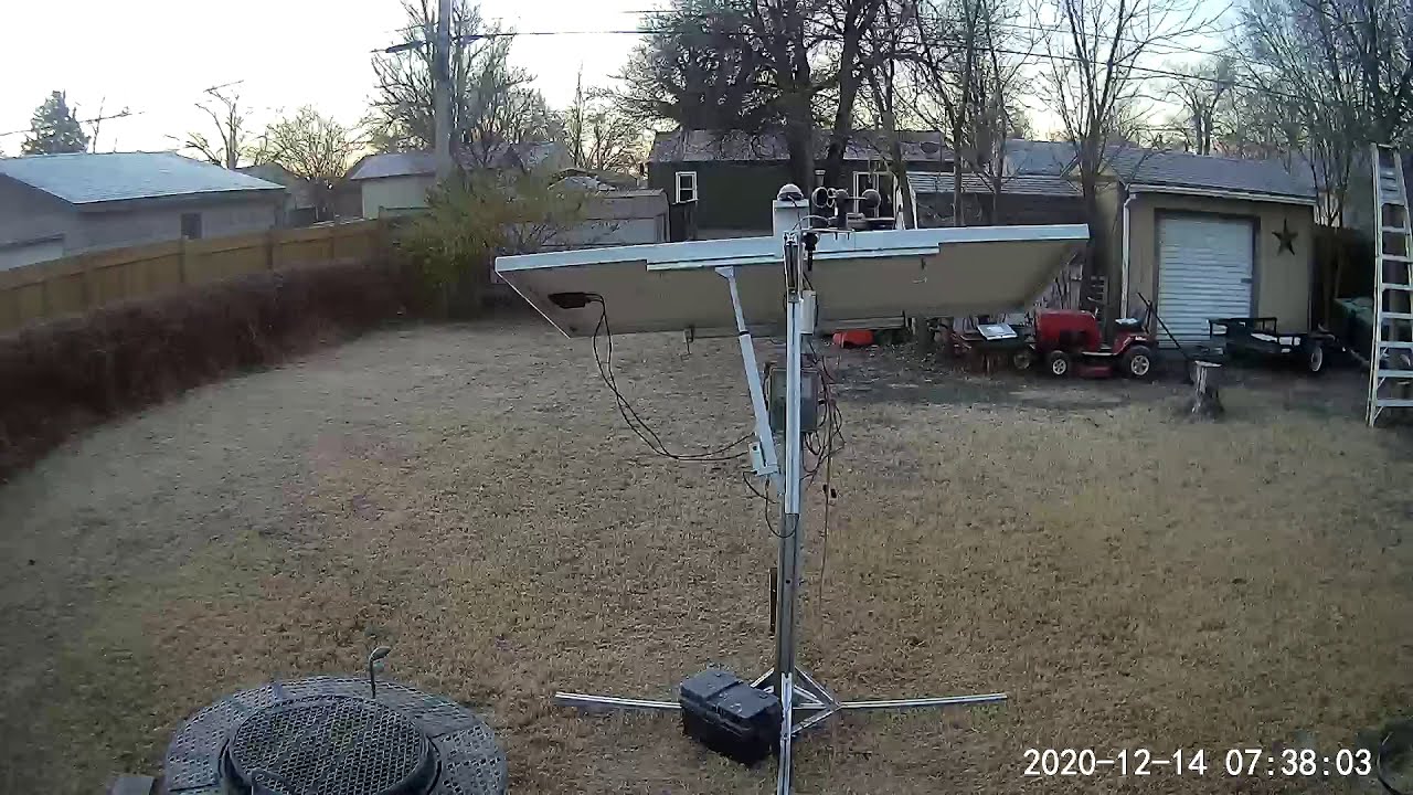 The Dual Axis tracker tracking - YouTube