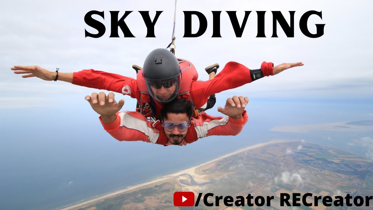 Standard Tandem Skydive 9,000 ft. || Skydiving || Paracentrum Texel Island || Netherlands ...