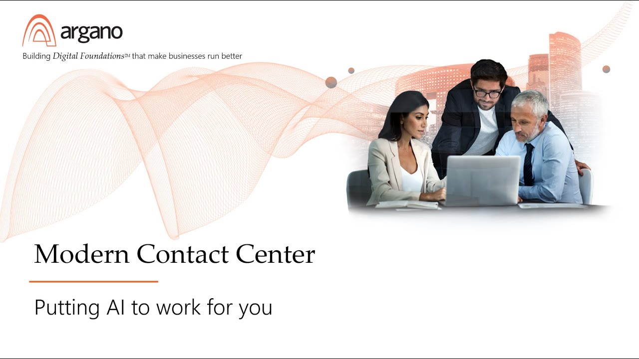 Modern Contact Center: Putting AI to work for you - YouTube