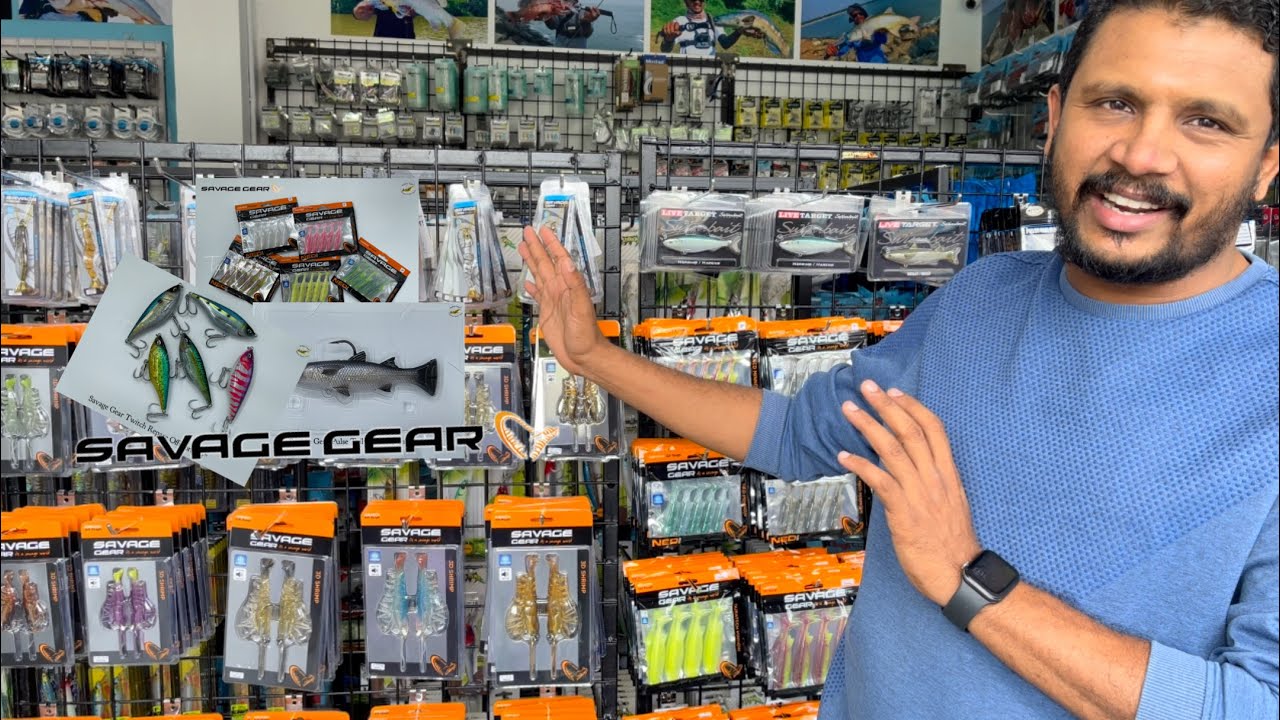 Super Shrimp Lure & Shad from Savage Gear #fishing - YouTube