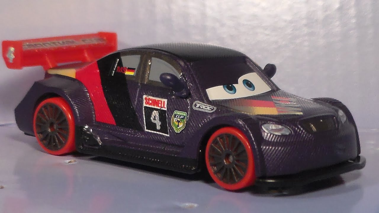 CARNIVAL RACERS MAX SCHNELL, NEW 2016 CARS 2 MATTEL DISNEY PIXAR ...
