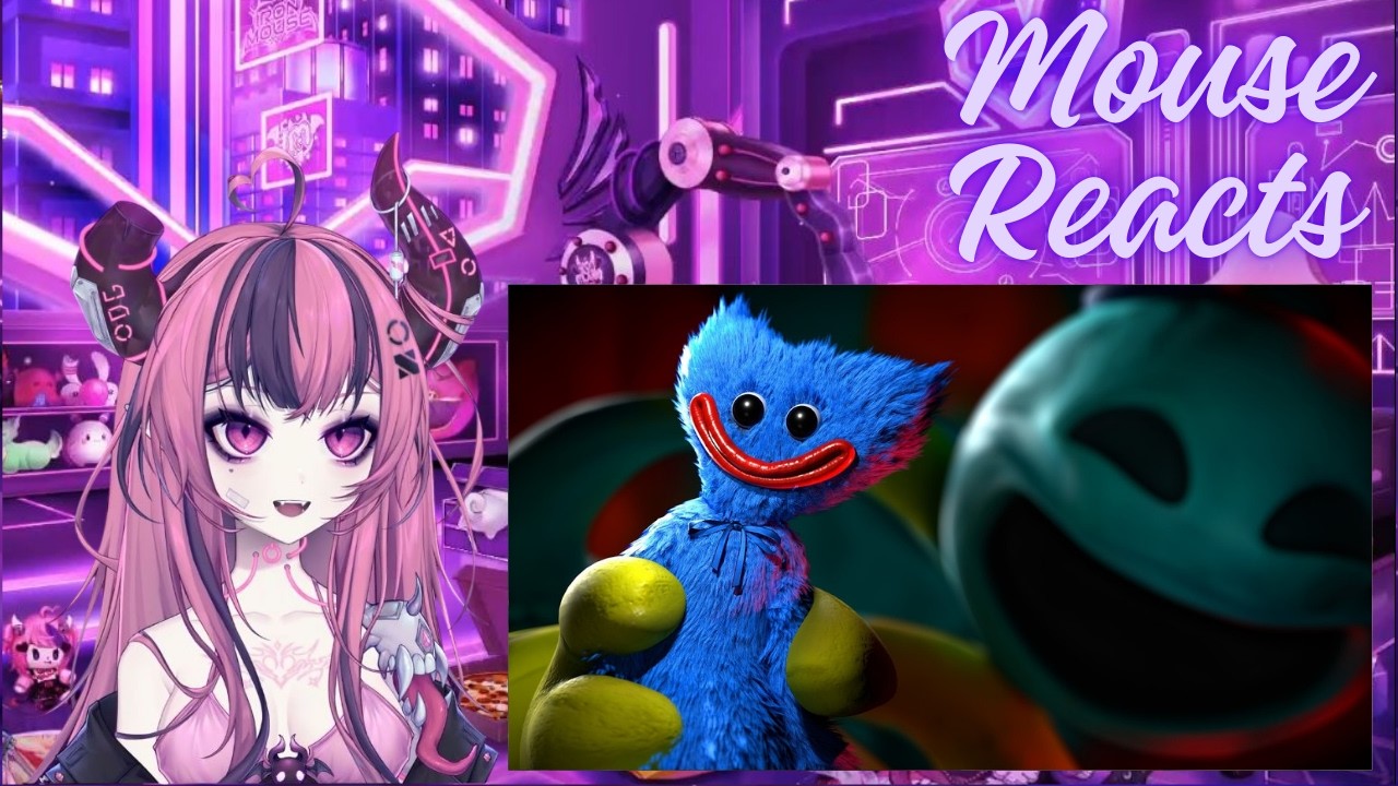 Mouse Reacts to Poppy Playtime Chapter 4 Trailer - YouTube