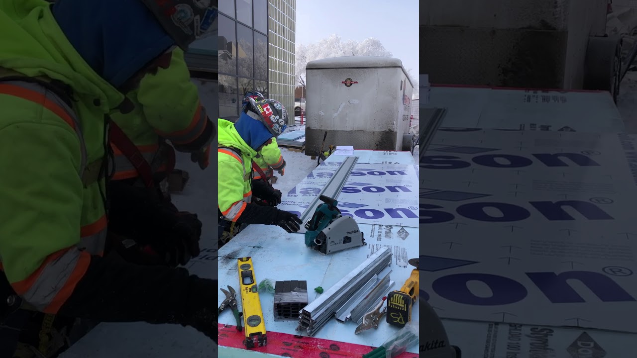 QuickPanel Systems - Installation - On-Site Cuts - YouTube