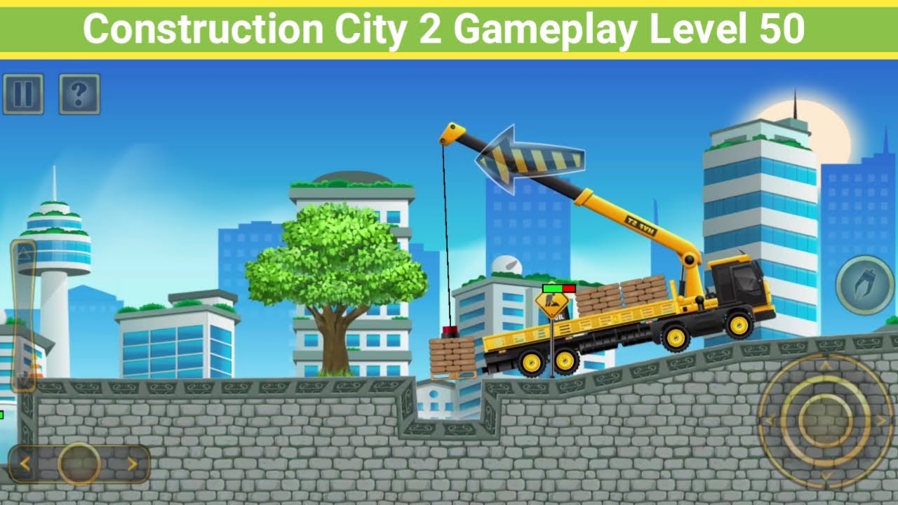 Construction City 2 - Gameplay - Level 50 (Android, iOS) - YouTube