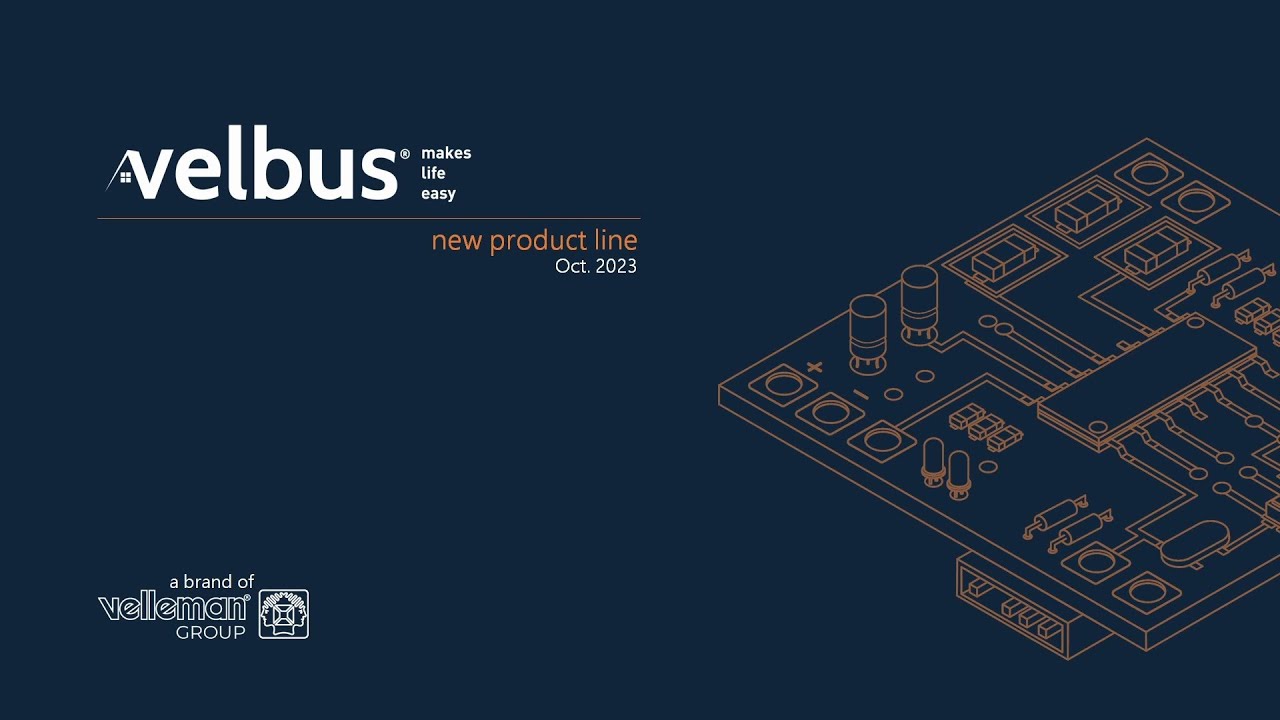 Velbus 2.0 product presentation [EN] - YouTube