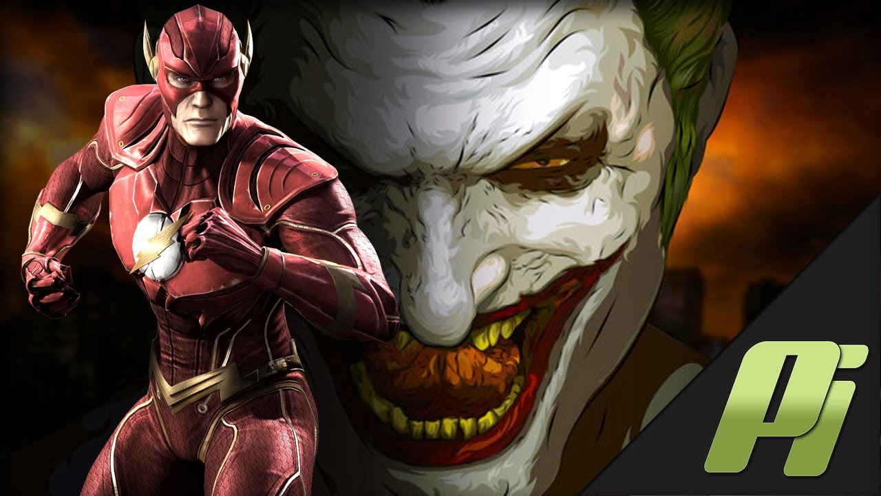 Injustice Battle Arena Fight Video Joker vs. The Flash HD - YouTube