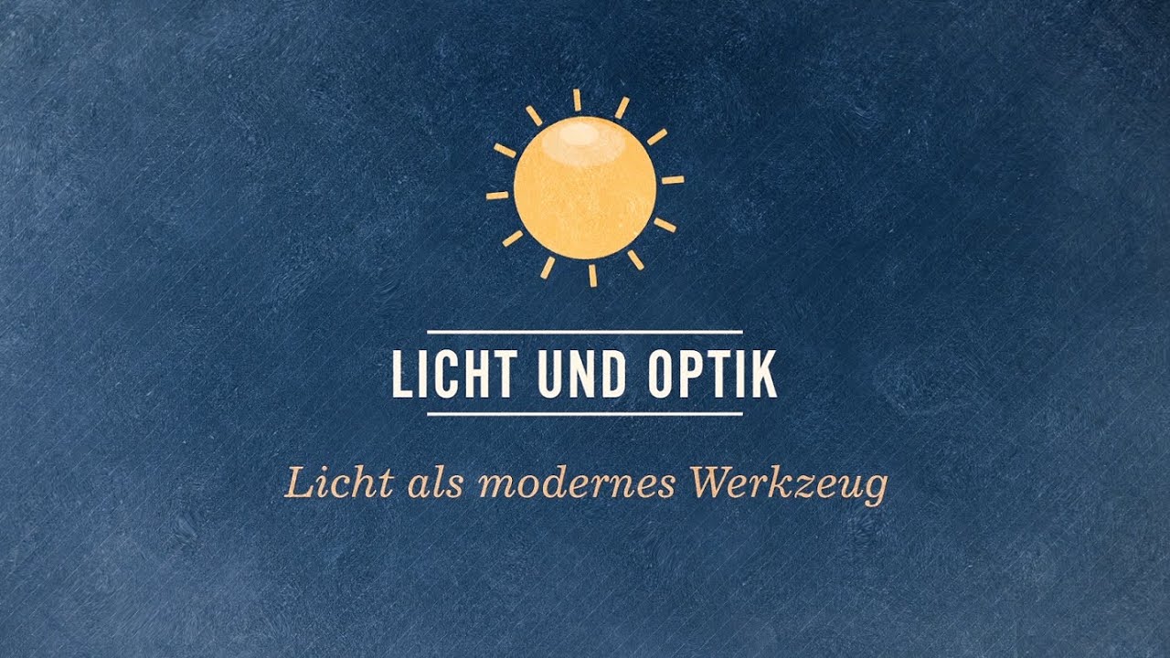 Licht kann Dinge bewegen: Lichtsegler und optische Pinzette - YouTube