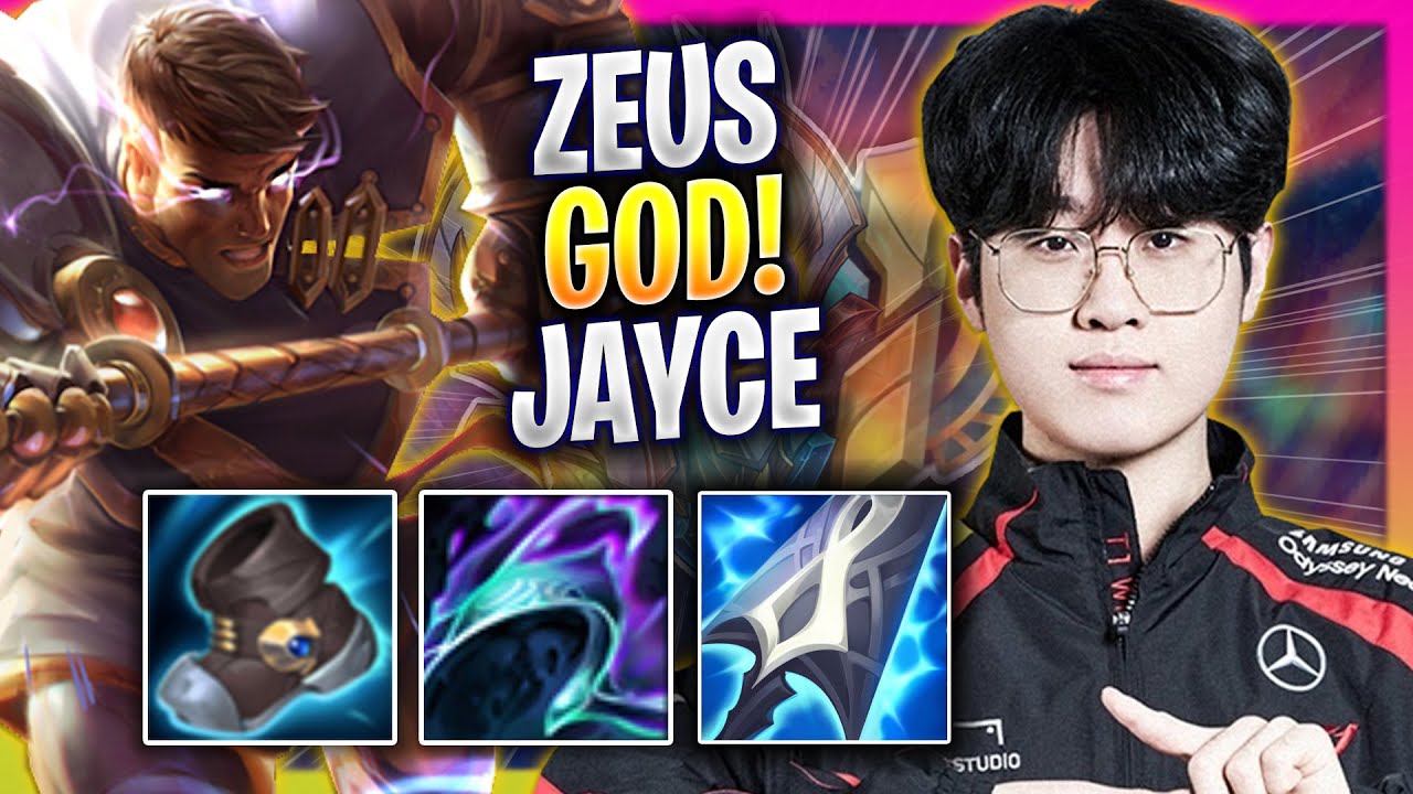 ZEUS IS A GOD WITH JAYCE! - T1 Zeus Plays Jayce TOP vs Twisted Fate ...