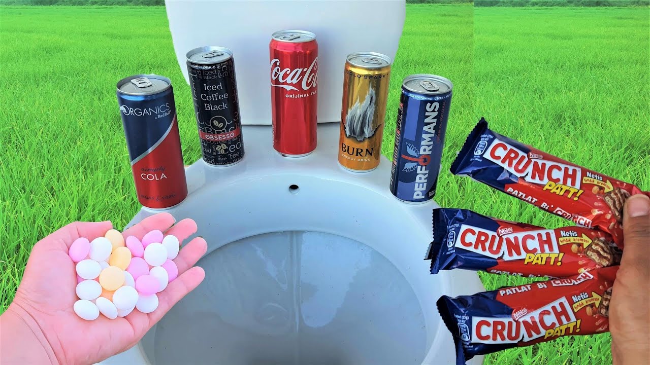Experiment Toilet CRUNCH PTT Coca Cola Performance Brun Coffi Organics ...