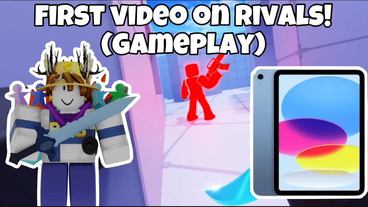 My First Video On ROBLOX *RIVALS* (Mobile Gameplay) - YouTube