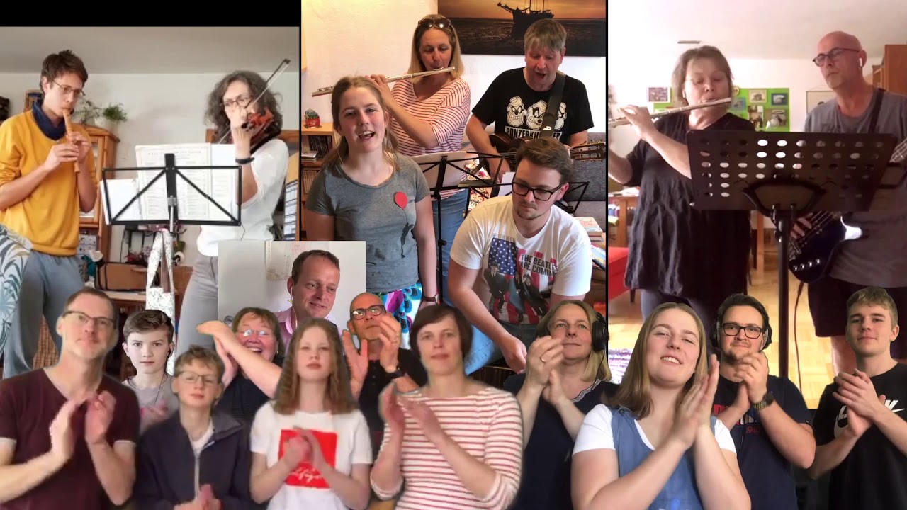 Kirchenband Happy Clappy - Herz Jesu Regensburg - Ehre sei Gott - YouTube