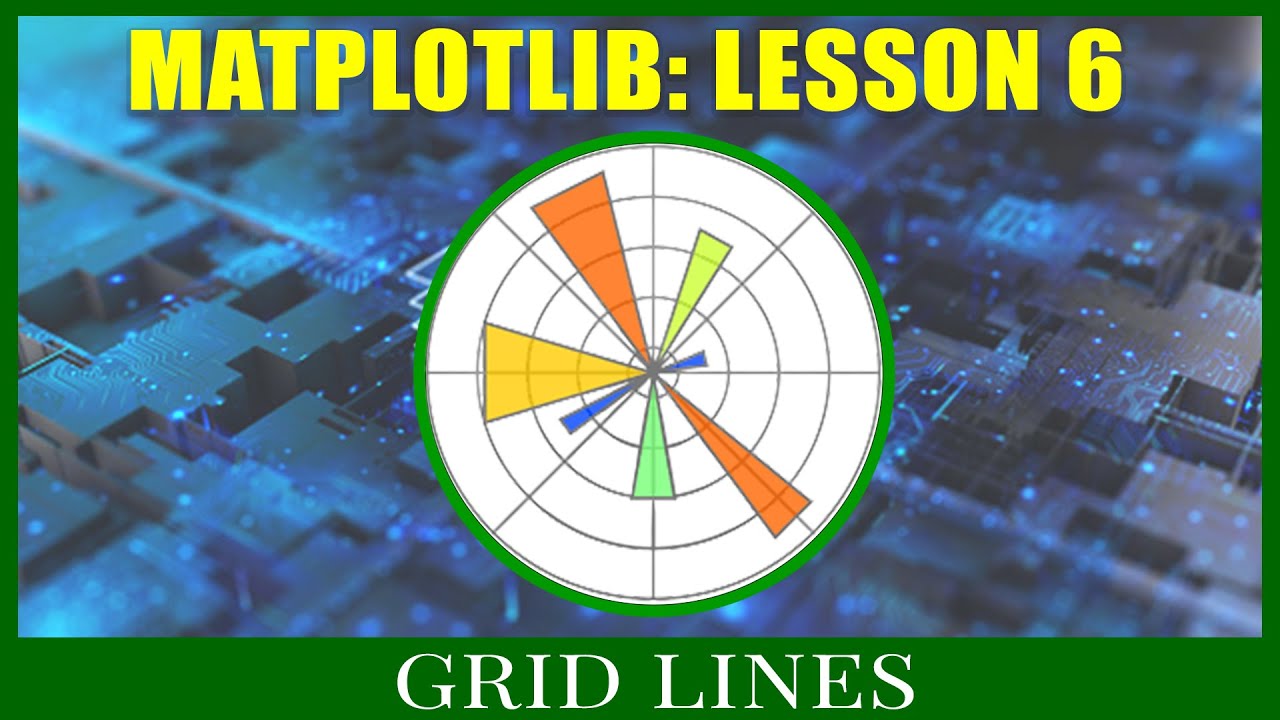 MATPLOTLIB | LESSON 6 | GRID LINES - YouTube