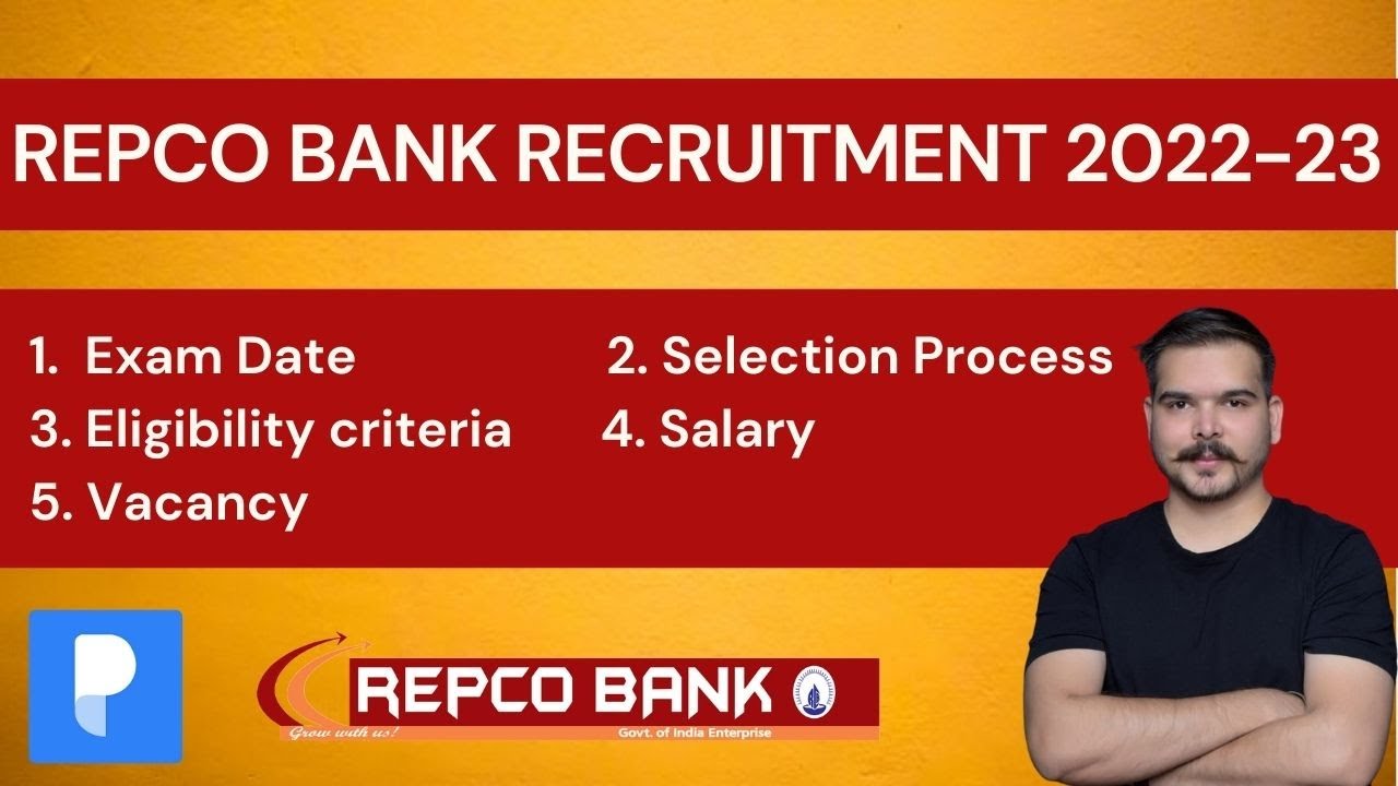 REPCO Bank Recruitment 2022 Notification Out | REPCO Bank Full Detailed ...