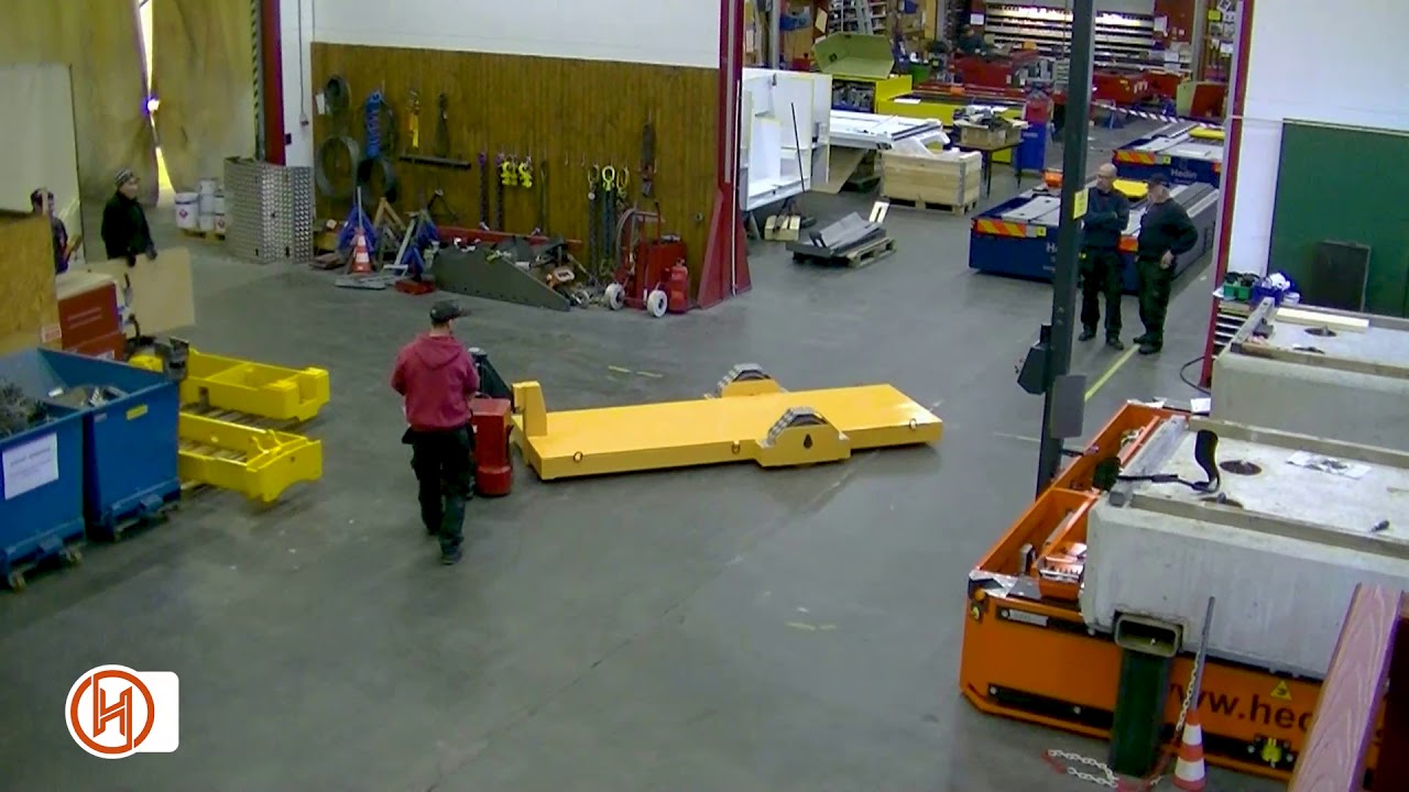 30,000 lbs. Battery Tugger | Hedin USA - YouTube