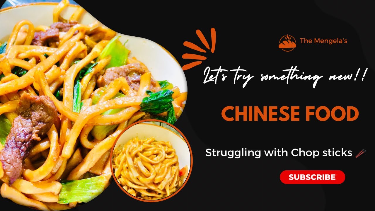 Let’s try out something new| Chinese Food| Eating with Chop sticks| The ...