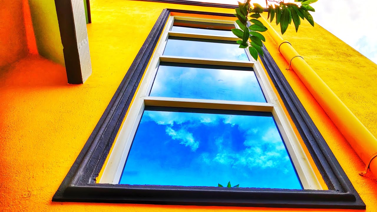 UPVC Fixed Elevation Installation Finish | UPVC Front Elevation work ...