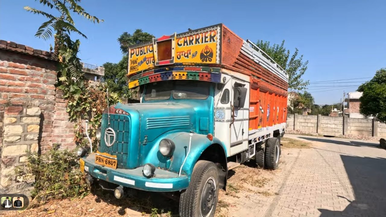 1975 Tata 1210 D Vintage Truck: Sunny Deol Movie Star, Fully Restored ...