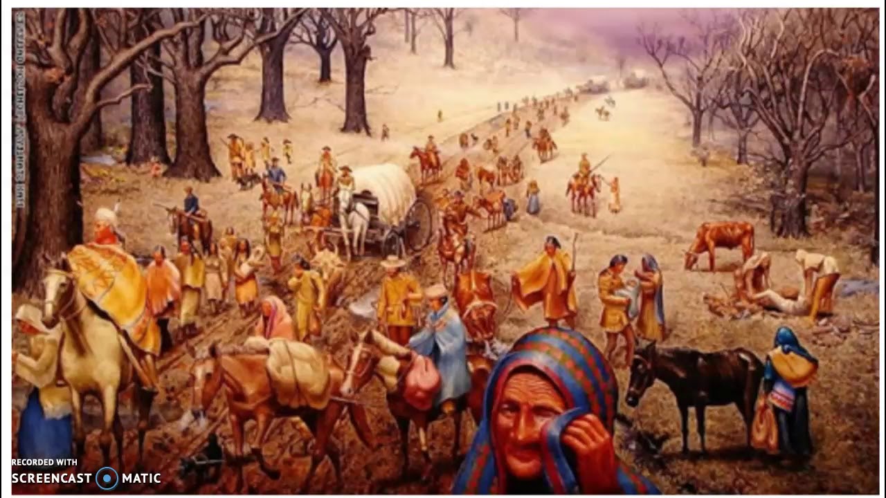 Trail of Tears Primary Source Part #1 - YouTube