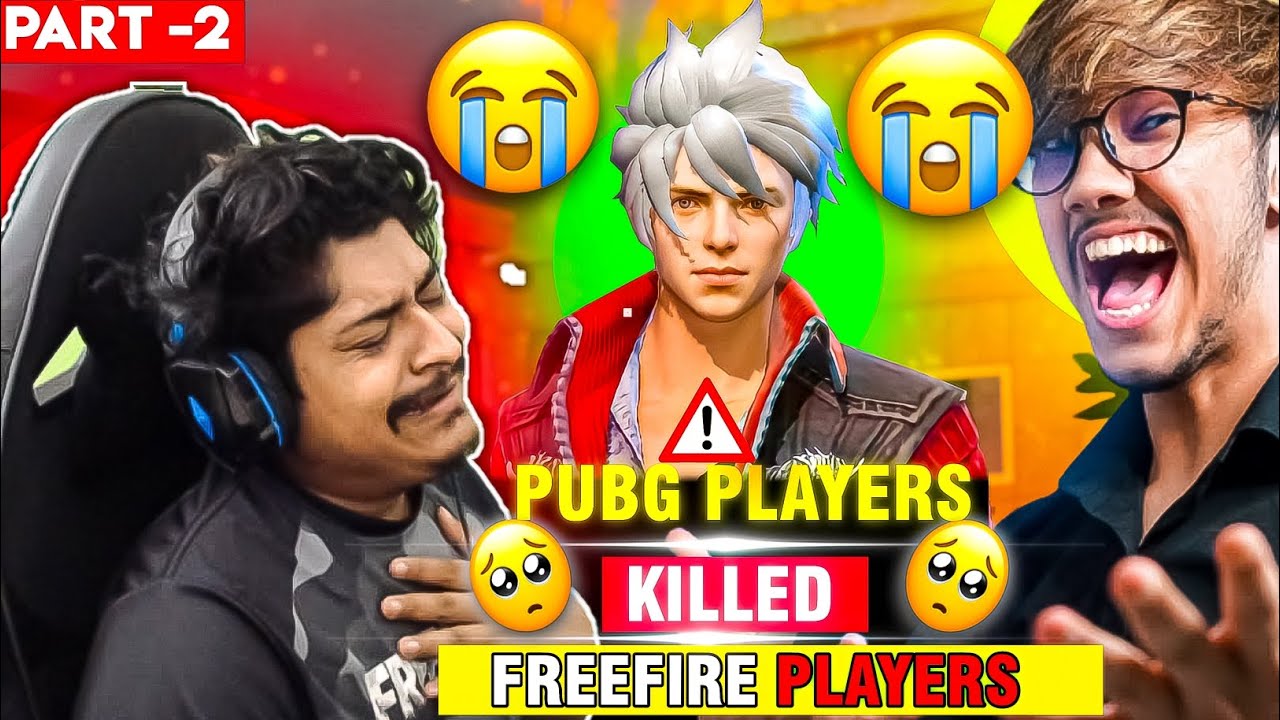 FreeFire Players Vs PUBG Players Fight 🥹 ||| { PART -2}|| 3D ANIMATION ...