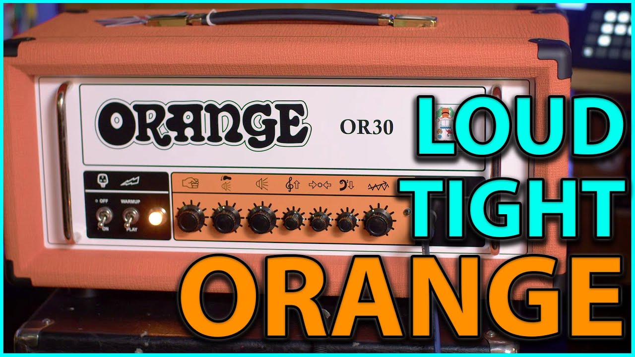 Loud. Tight. Orange. The new OR30 Single Channel Monster - YouTube