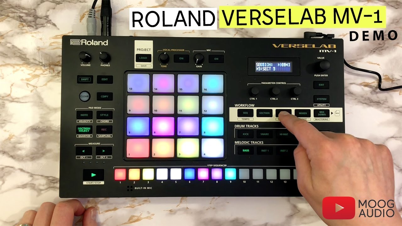 ROLAND VERSELAB MV-1 | Overview - YouTube