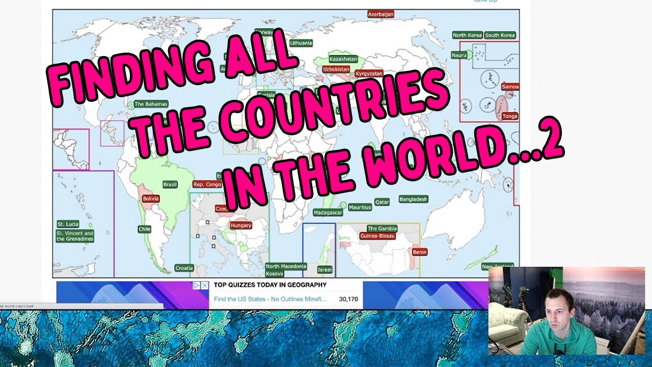Finding The Countries of The World Part 2 - YouTube