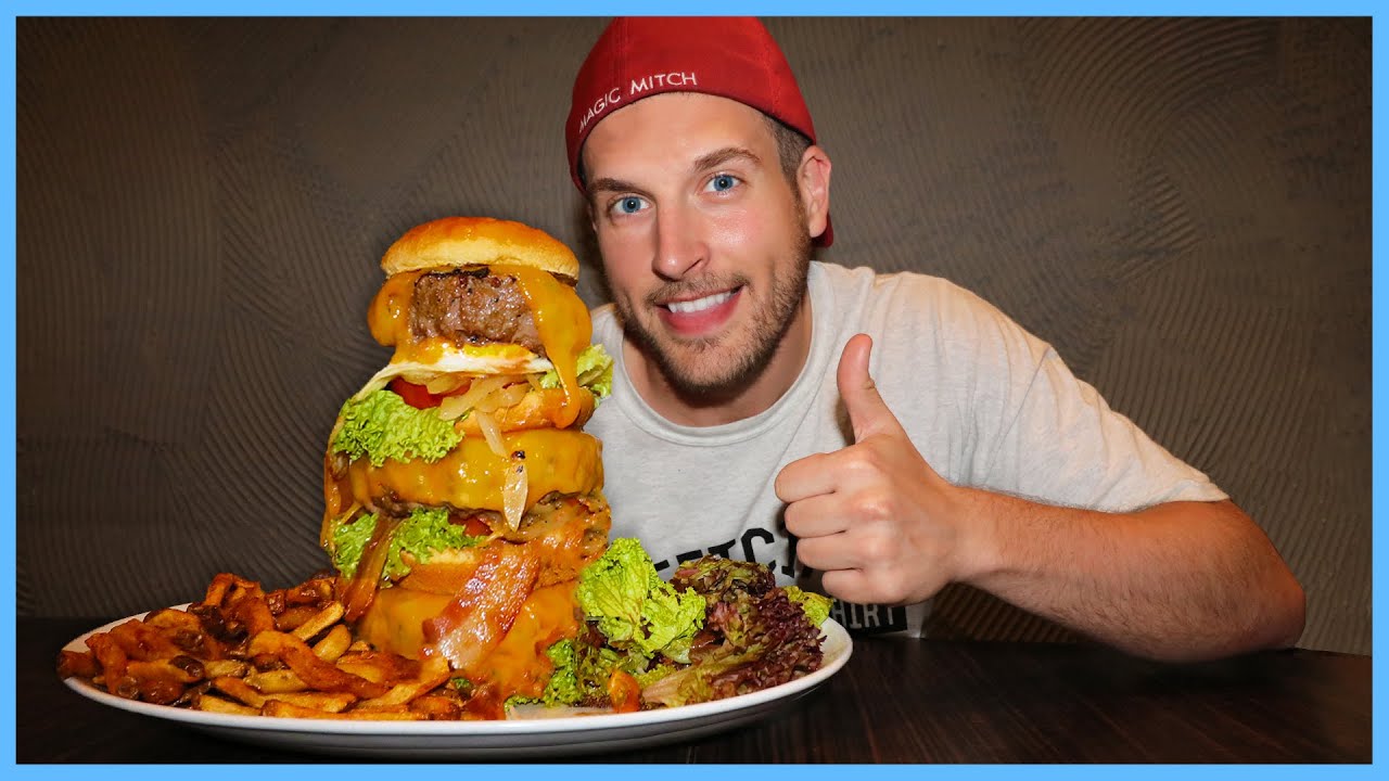 MY 2ND CHALLENGE TODAY | LITTLE DINER'S STACKED CHEESEBURGER CHALLENGE ...
