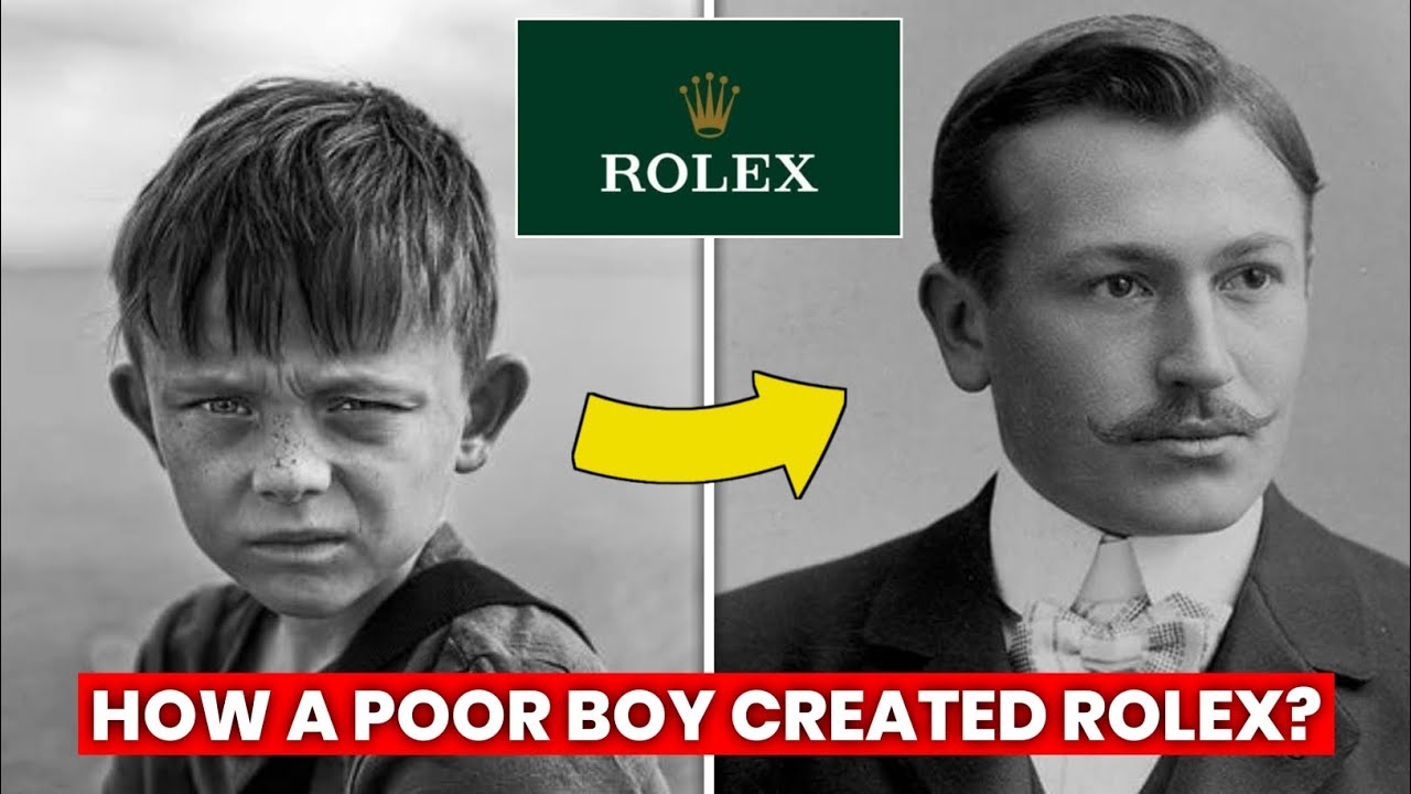 How A Poor Boy Created Rolex? | Rolex watch story & full Biography ...