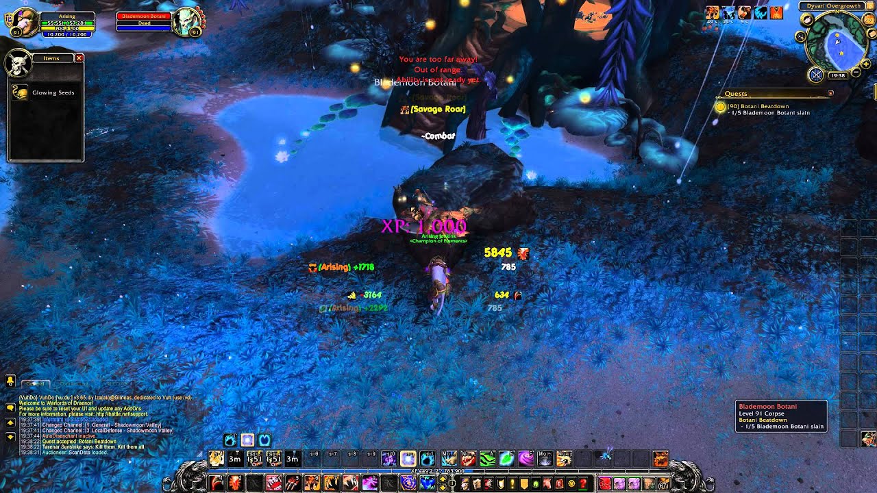 WoW quest: Botani beatdown - YouTube