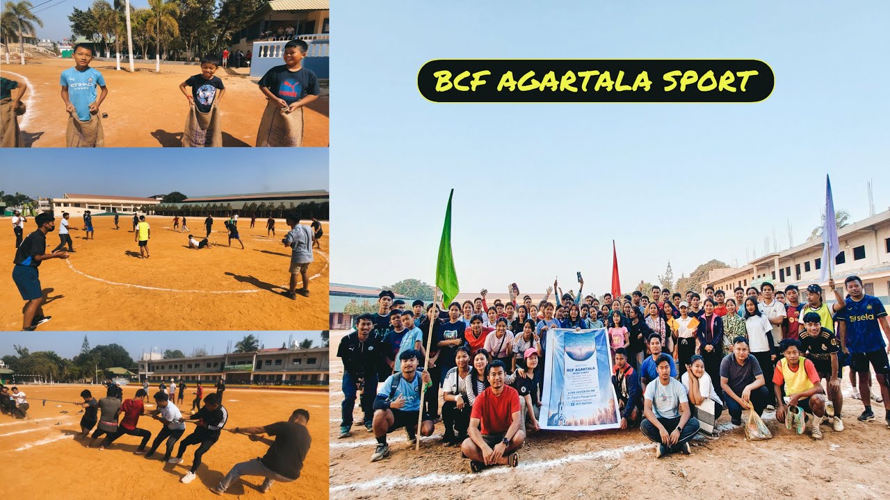 Thrilling And Unique Games | Bcf Agartala Sport Meet 2025 - YouTube