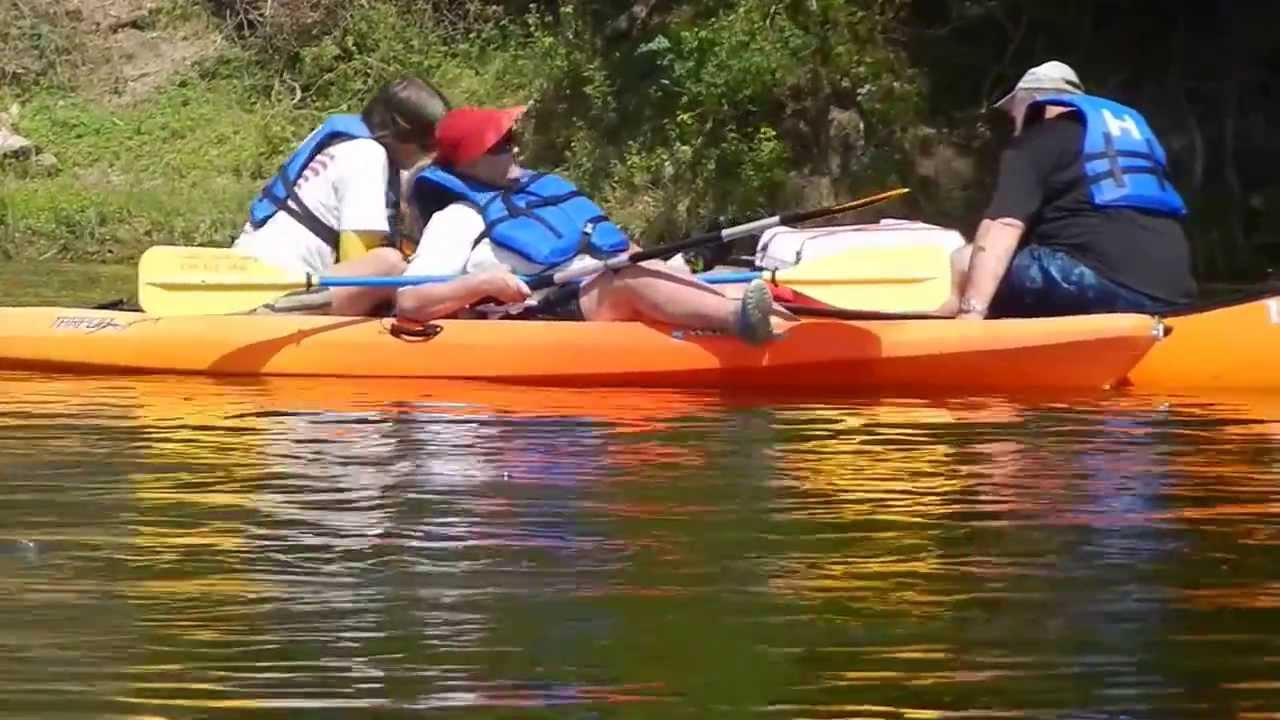 How to Enter a Kayak From the Water - YouTube