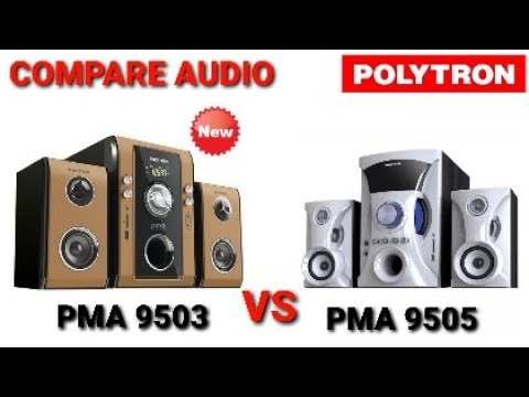 POLYTRON PMA 9505 VS PMA 9503 !! Ini yang paling enak !! - YouTube