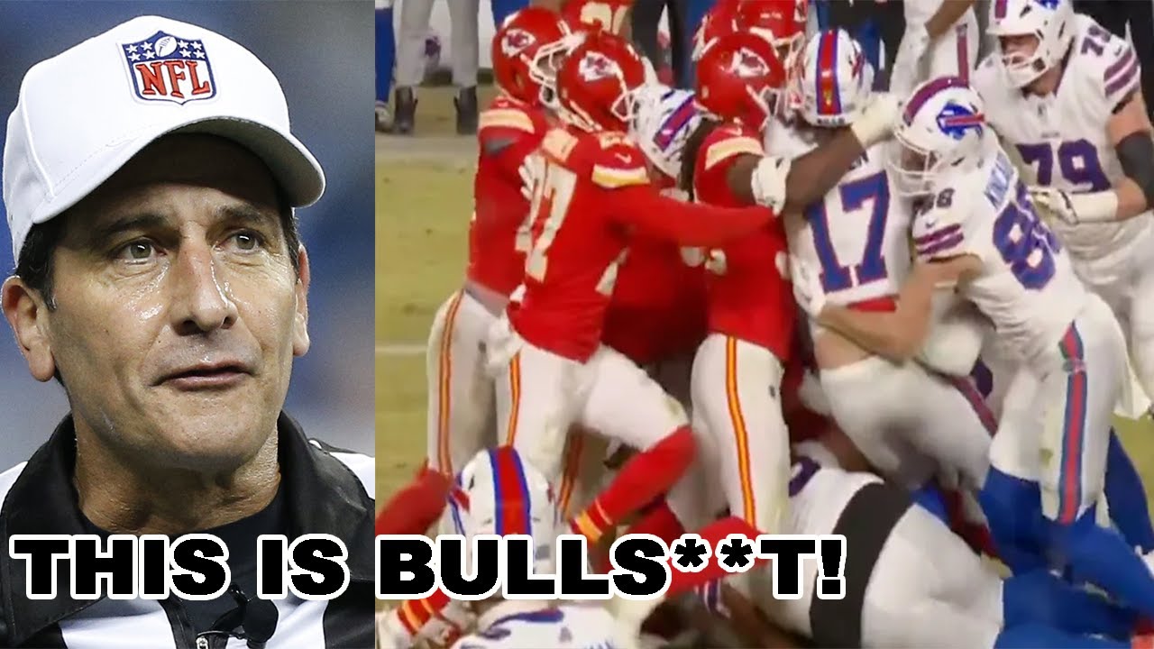 NFL rules analyst says Bills were ROBBED by the refs on CRUCIAL 4th ...