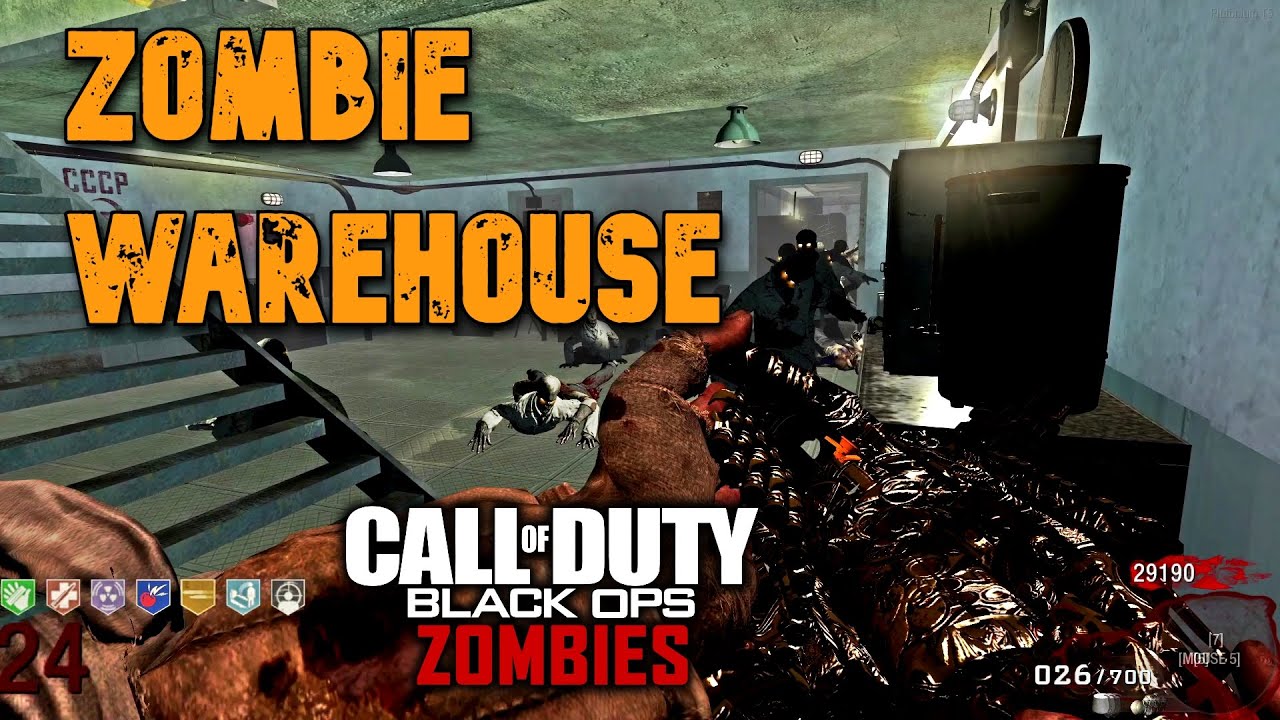 SURVIVING ON THIS SOVIET "WAREHOUSE" | BLACK OPS ZOMBIES CUSTOM MAP ...