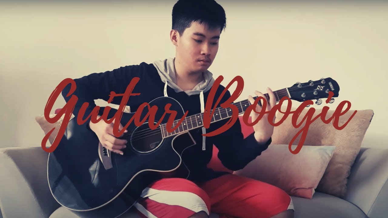 guitar boogie cover but it's glowy - YouTube