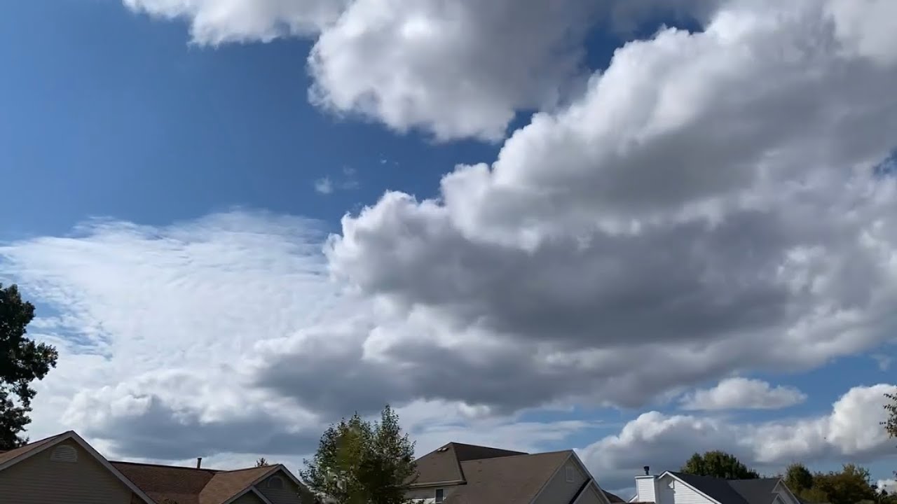 Partly cloudy autumn afternoon 10/07/22 - YouTube