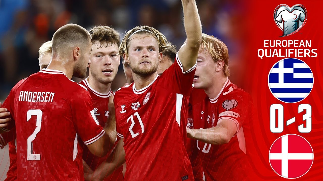 Greece vs Denmark | 0-3 | Highlights | 2026 FIFA World Cup Qualifiers ...
