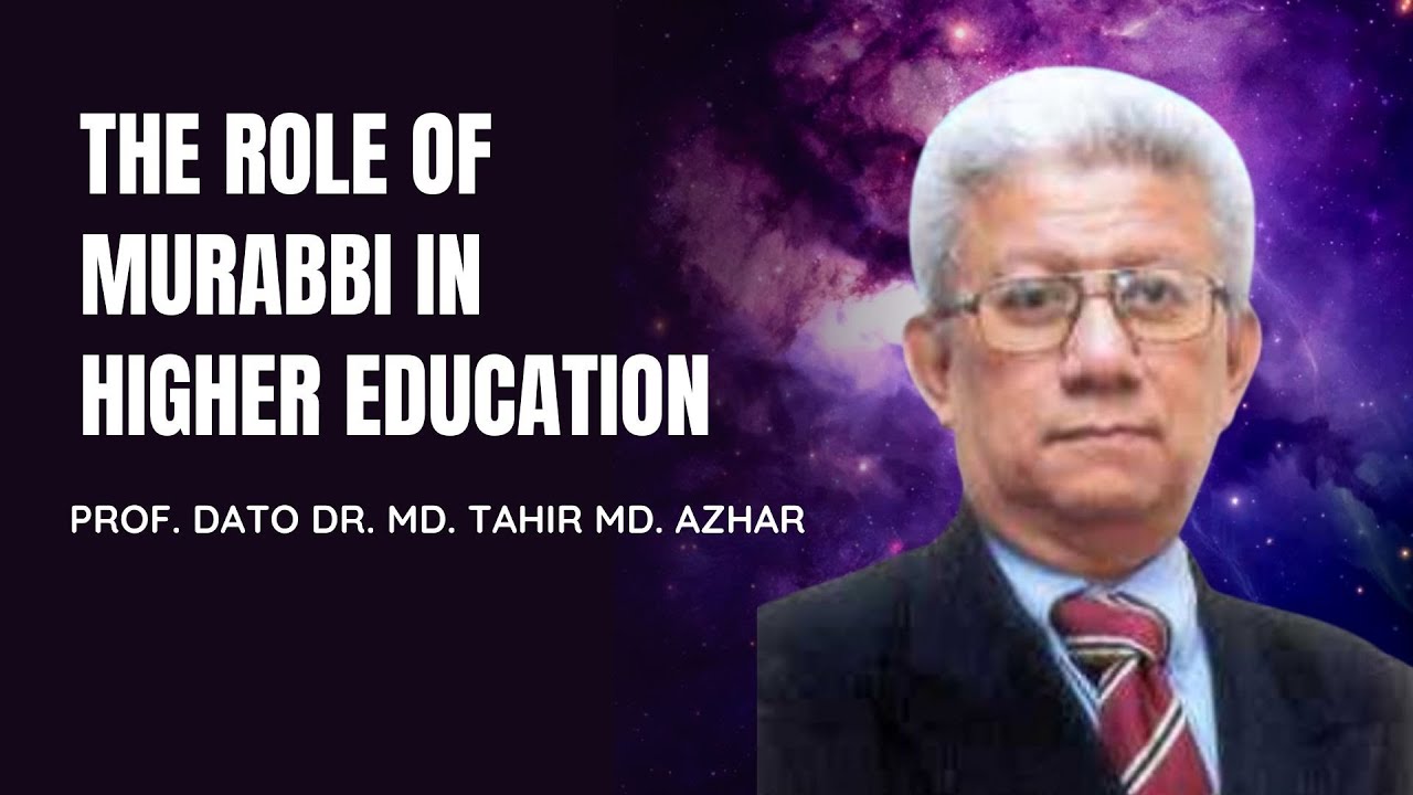 The role of Murabbi in Higher Education - YouTube