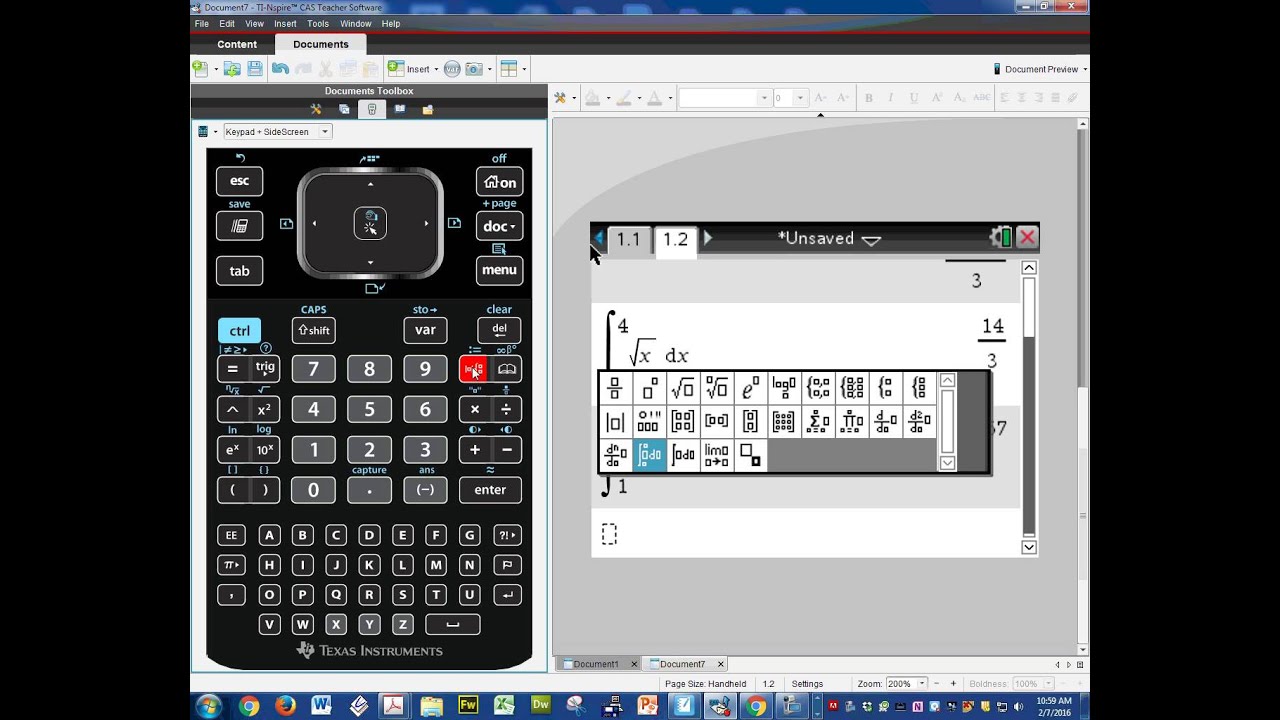 TI NSPIRE CX CAS Integrals YouTube ti-nspire-cx-cas-integrals-youtube