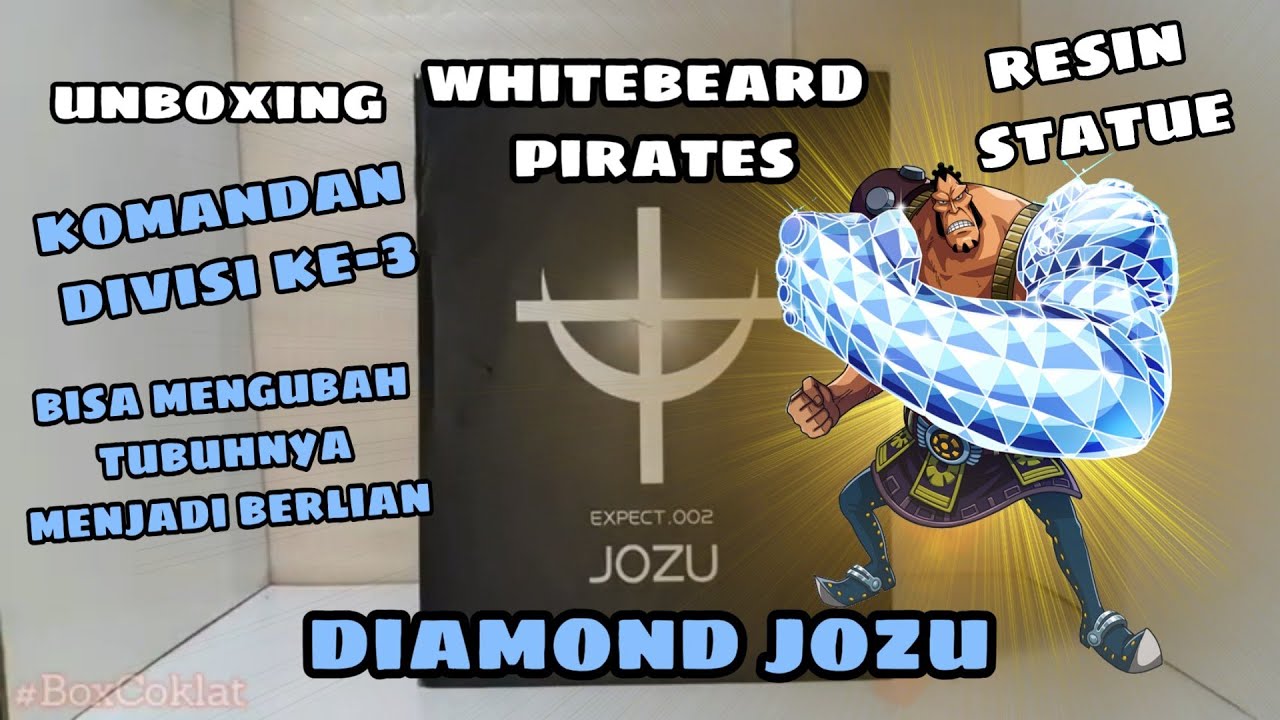 Unboxing AForce E002 diamond Jozu resin statue from anime One Piece ...