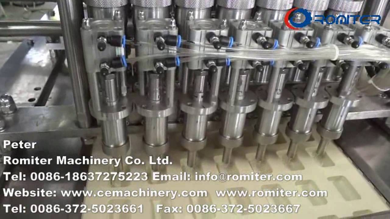 Automatic Container Thermoforming Sticky Material Piston Filling ...